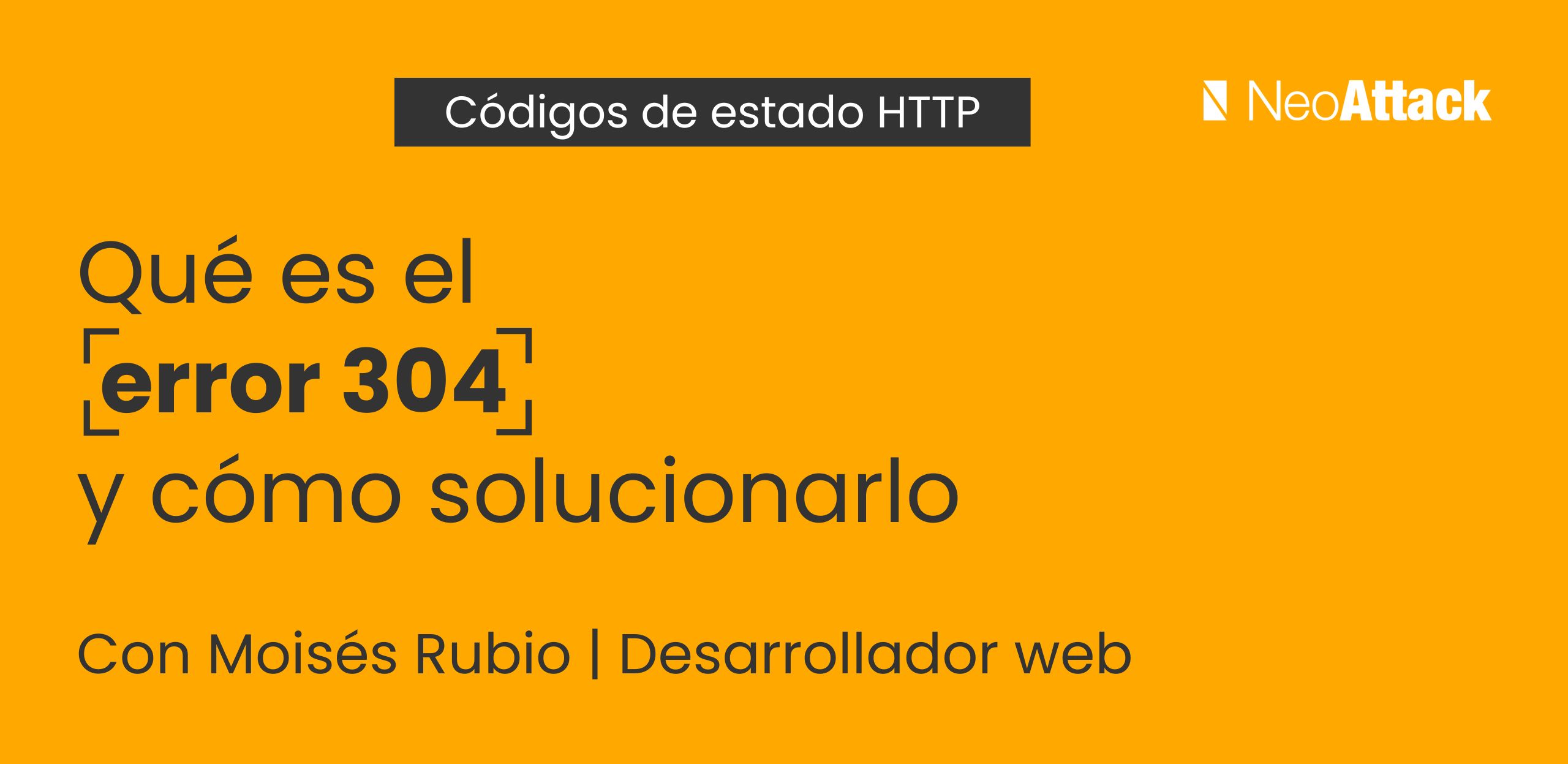 Qué es el error 304 y cómo solucionarlo | NeoAttack